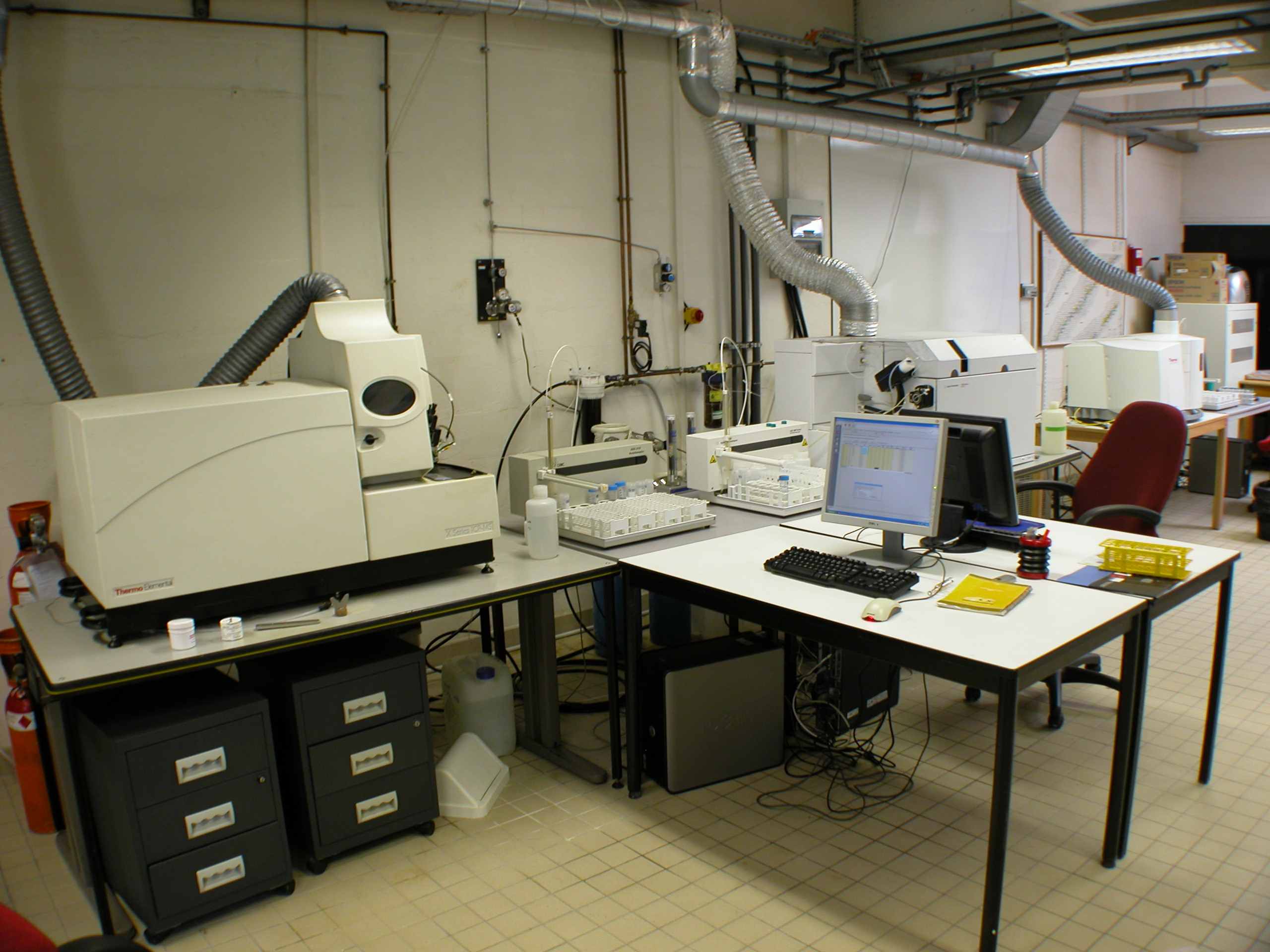 Instrumentation du laboratoire